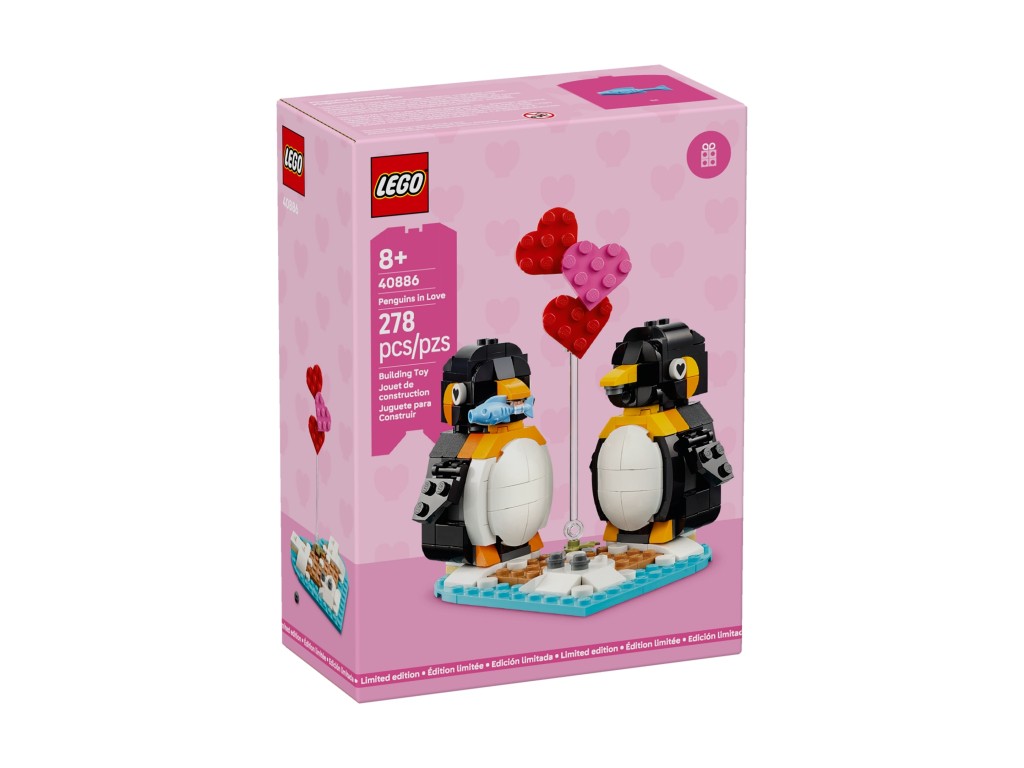 LEGO 40886 Zakochane pingwiny - porównaj ceny | zklocków.pl