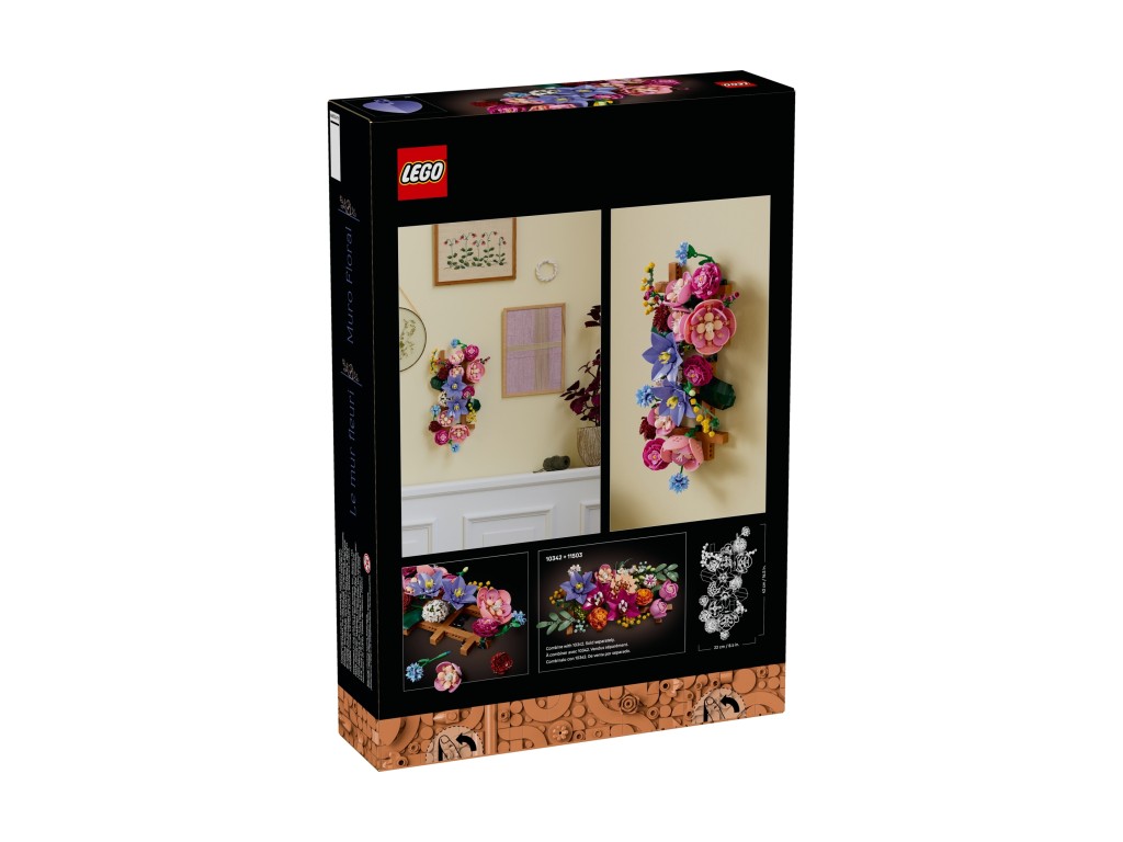 LEGO 11503 Botanicals Kwiatowa ścianka | zklocków.pl