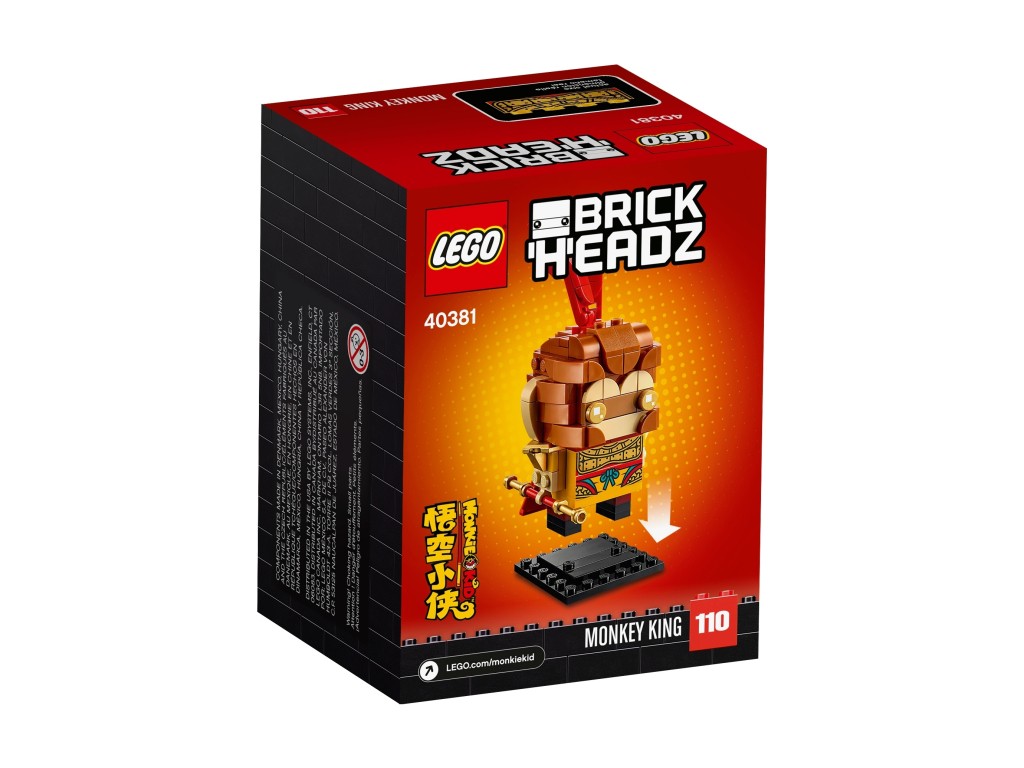 LEGO 40381 BrickHeadz Monkey King | zklocków.pl