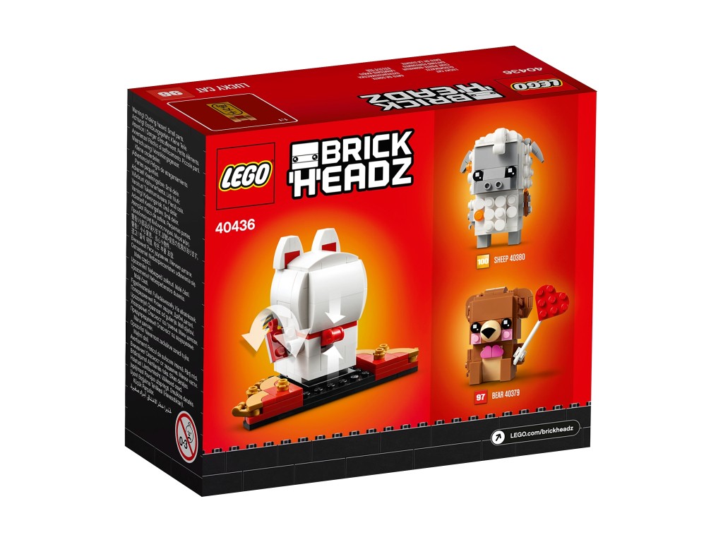 LEGO 40436 BrickHeadz Japoński kot szczęścia