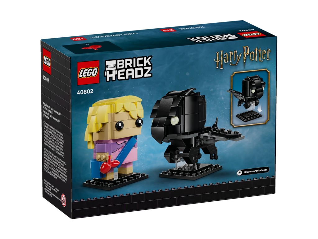 LEGO 40802 BrickHeadz Figurki Luny Lovegood i testrala