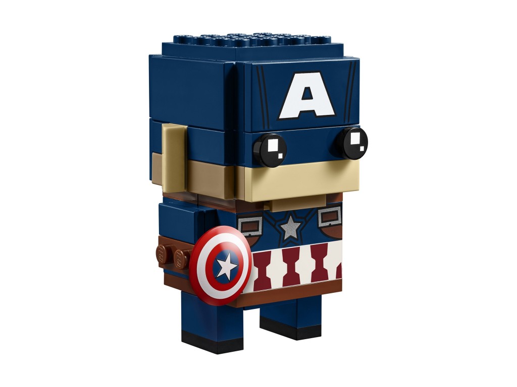 LEGO 41589 BrickHeadz Kapitan Ameryka | zklocków.pl