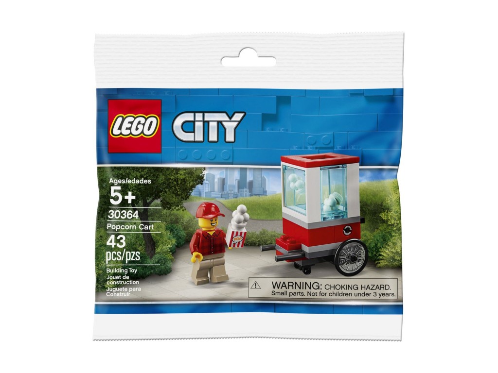 LEGO 30364 City Popcorn Cart - porównaj ceny | zklocków.pl