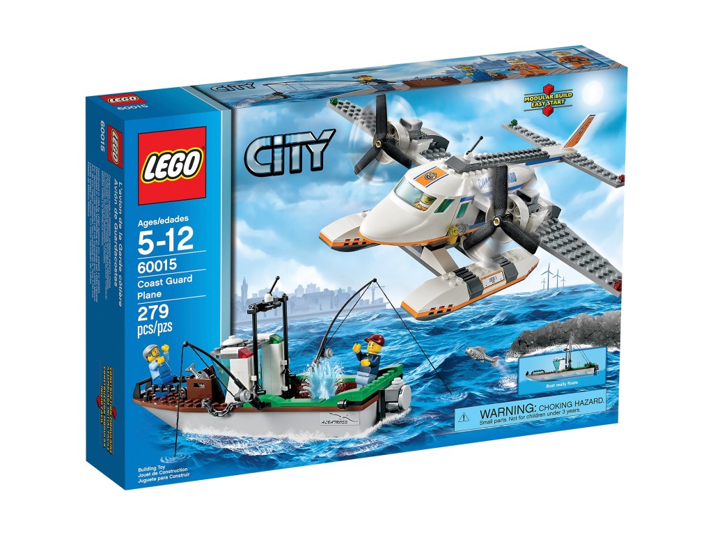 LEGO 60015 City Samolot Straży Przybrzeżnej | zklocków.pl
