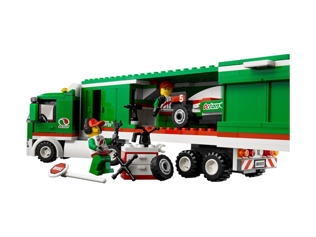 LEGO 60025 City Ciężarówka ekipy wyścigowej