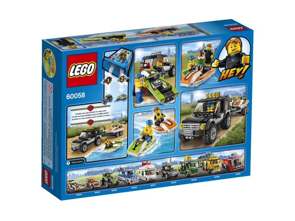 LEGO 60058 City Terenówka ze skuterami | zklocków.pl