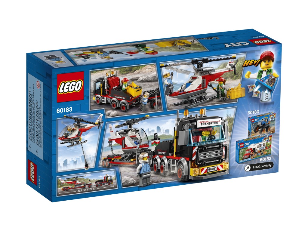 LEGO 60183 City Transporter ciężkich ładunków