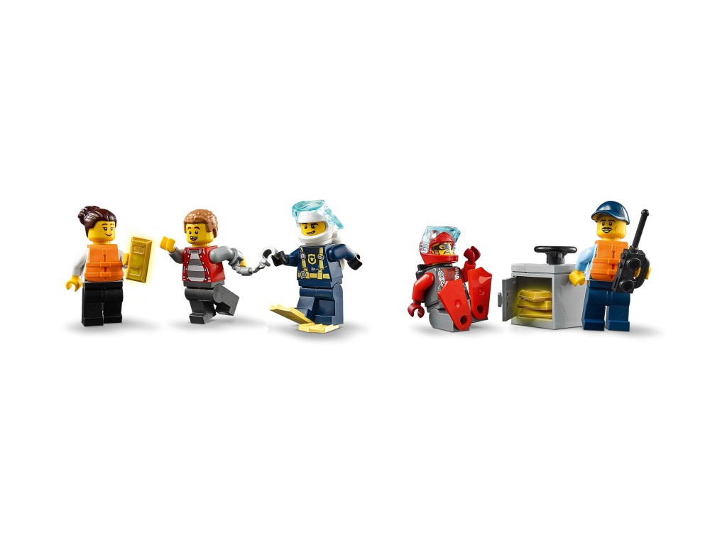 LEGO 60277 City Policyjna łódź patrolowa | zklocków.pl
