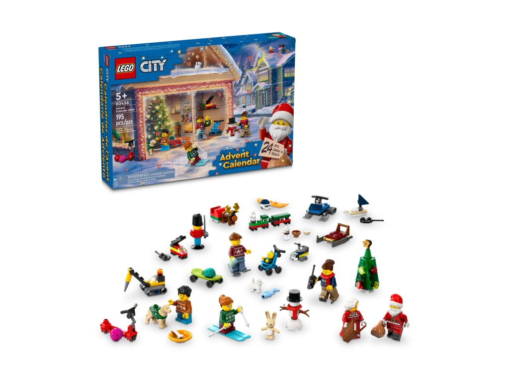 LEGO 60436 City Kalendarz adwentowy na 2024 rok