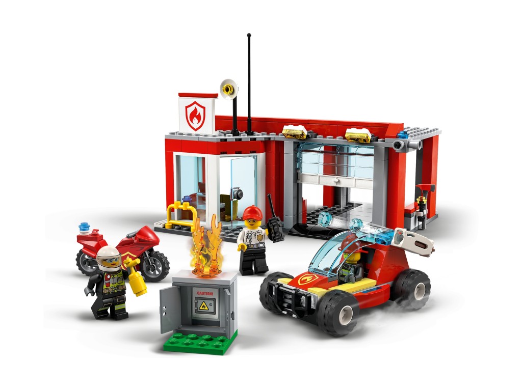 LEGO 77943 City Remiza strażacka — zestaw startowy