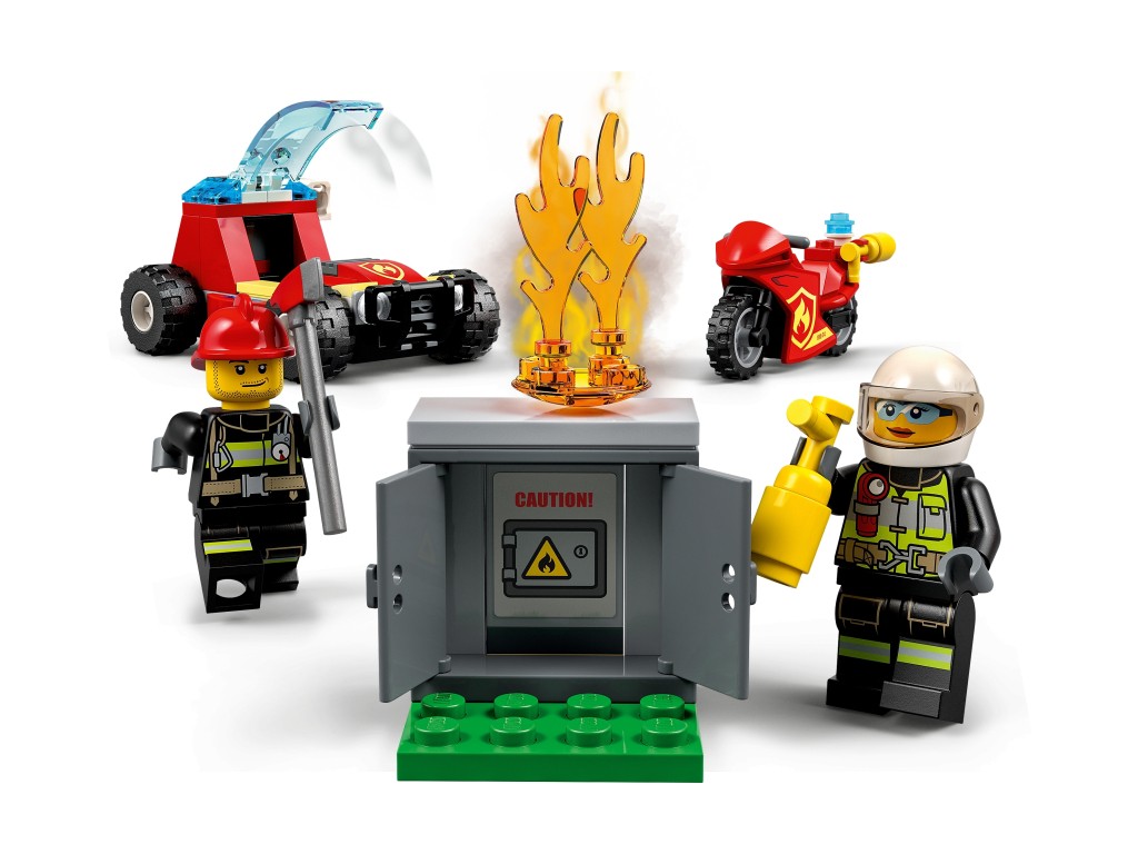 LEGO 77943 City Remiza strażacka — zestaw startowy