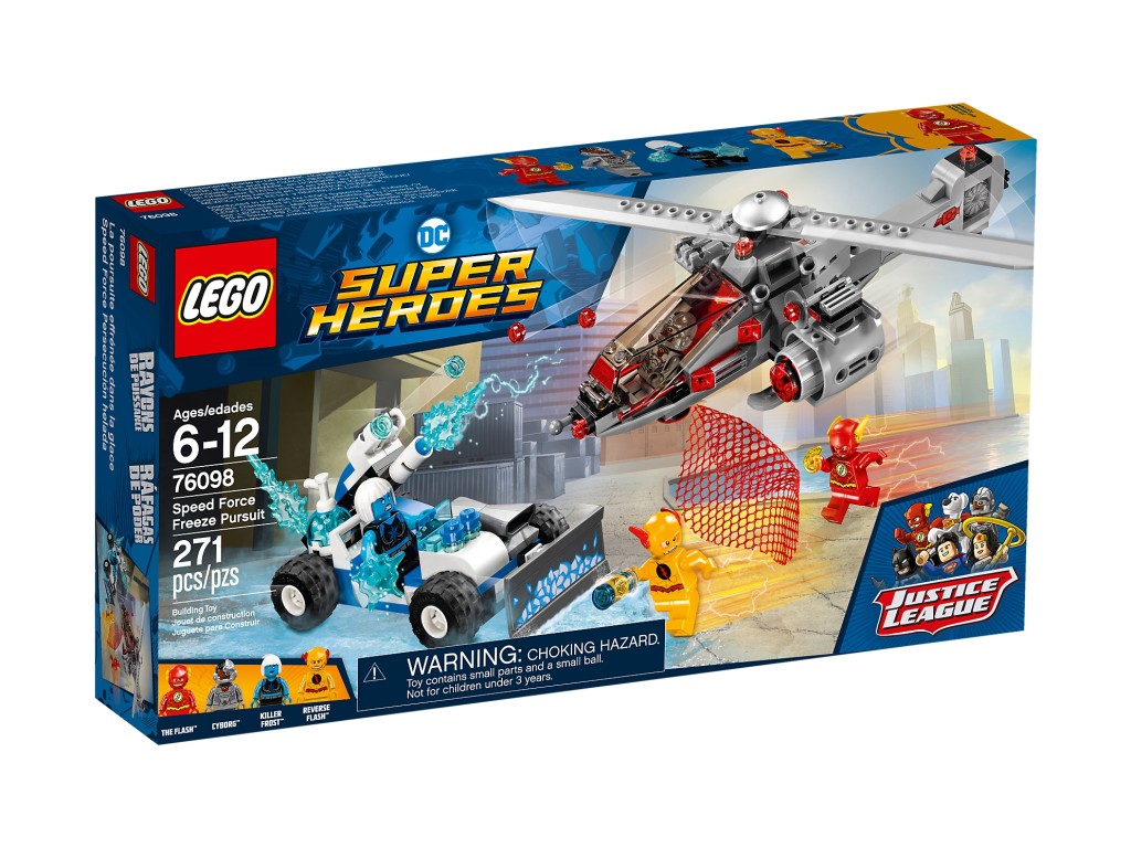 LEGO 76098 DC Comics Super Heroes Lodowy superwyścig