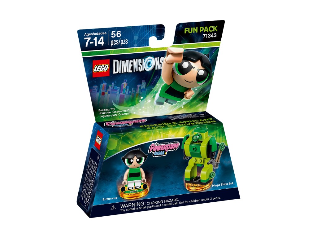 LEGO 71343 Dimensions The Powerpuff Girls Fun Pack