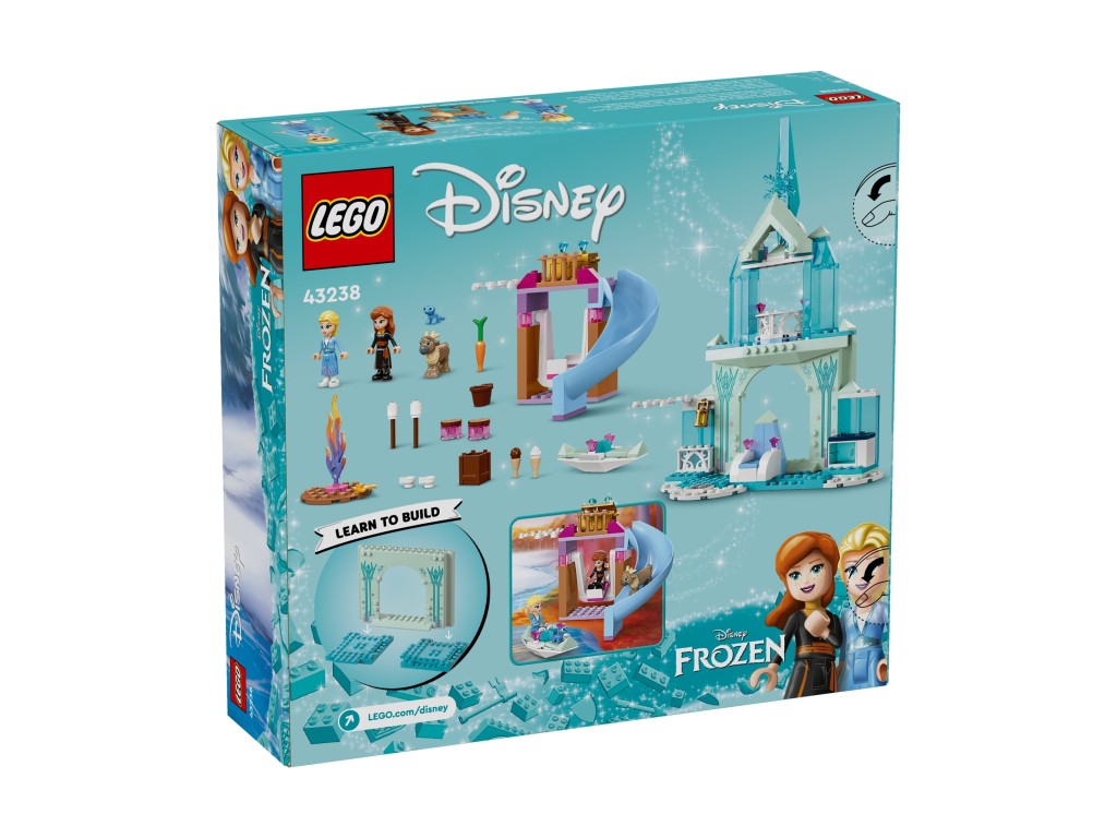 LEGO 43238 Disney Lodowy zamek Elzy | zklocków.pl