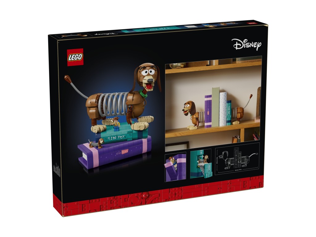 LEGO 43301 Disney Toy Story Cienki — podpórki pod książki