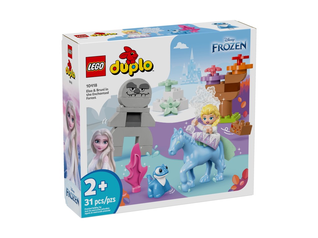 LEGO 10418 Duplo Elza i Bruni w Zaczarowanym Lesie