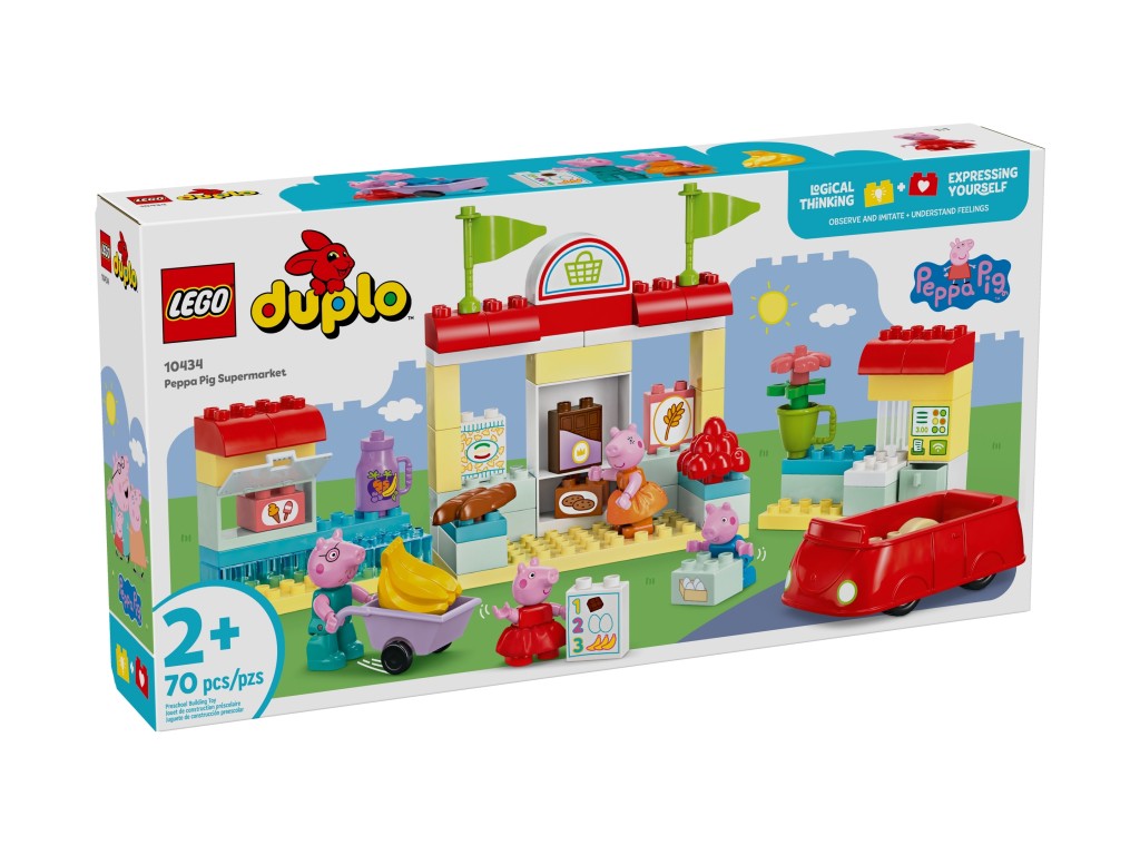 LEGO 10434 Duplo Peppa i supermarket | zklocków.pl