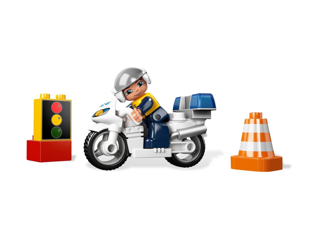 LEGO 5679 Duplo Motocykl policyjny | zklocków.pl