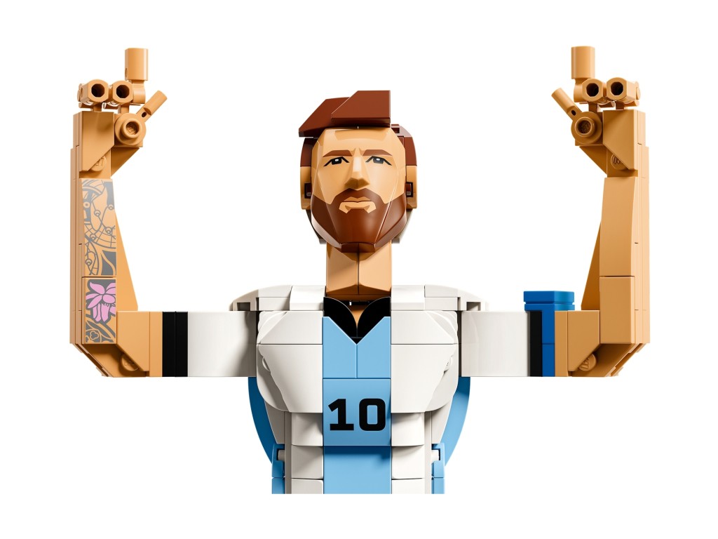 LEGO 43015 Editions Lionel Messi — piłkarska legenda
