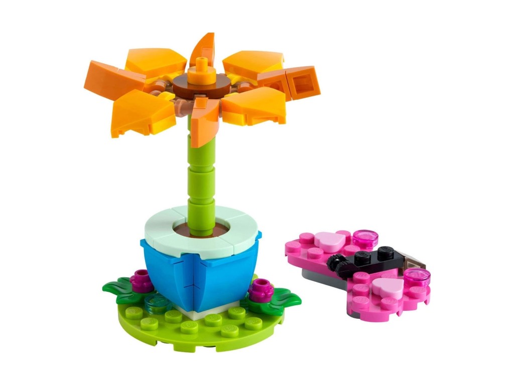 LEGO 30417 Friends Ogrodowy kwiat i motyl | zklocków.pl