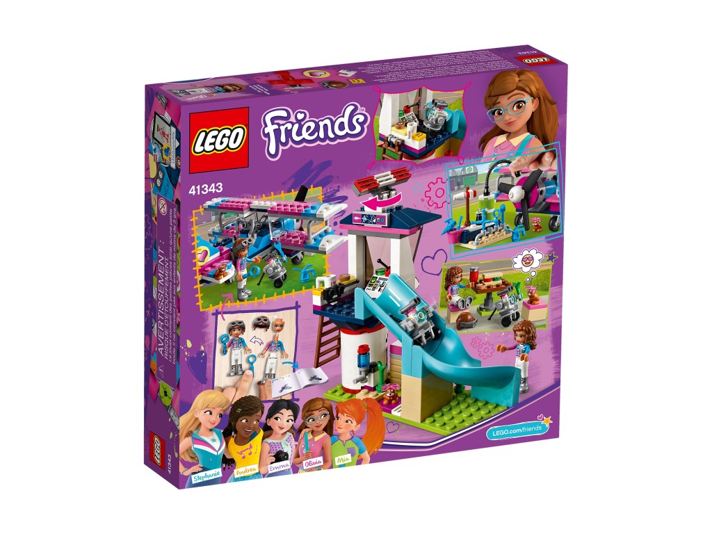LEGO 41343 Friends Lot samolotem nad Miastem Heartlake