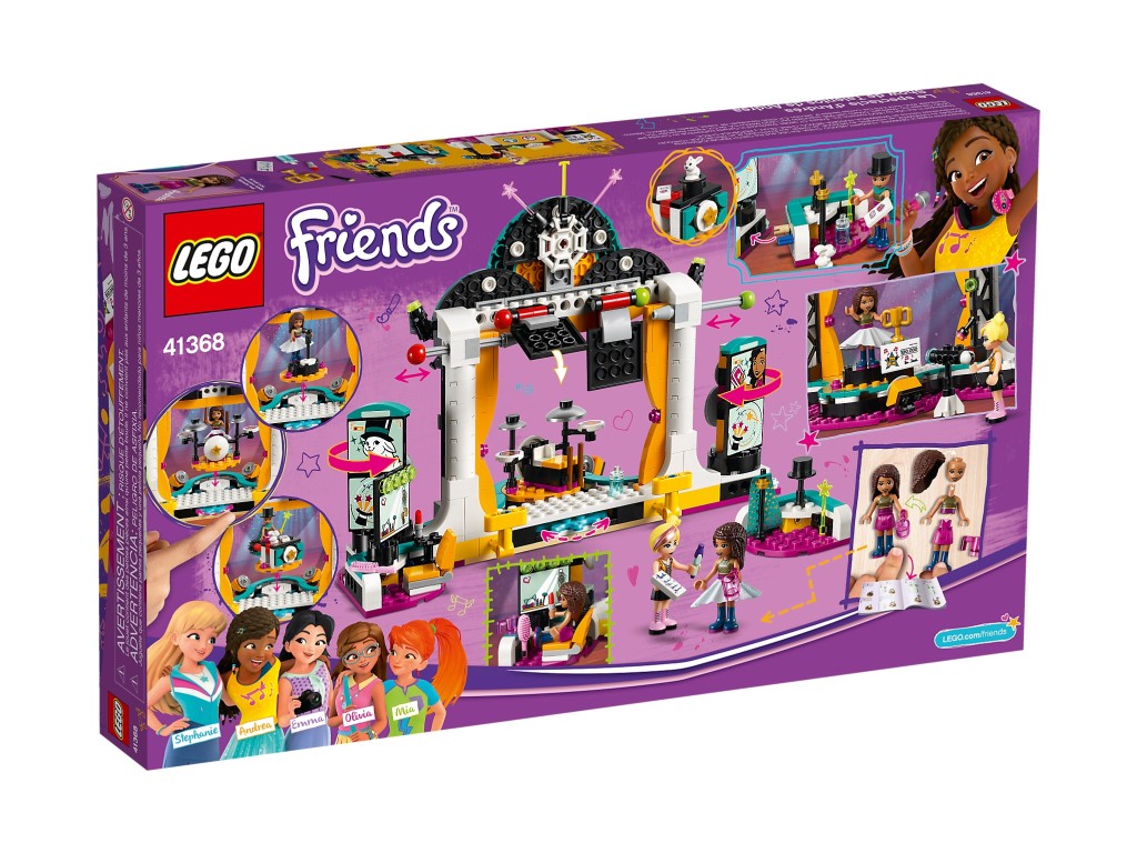 LEGO 41368 Friends Konkurs talentów Andrei | zklocków.pl