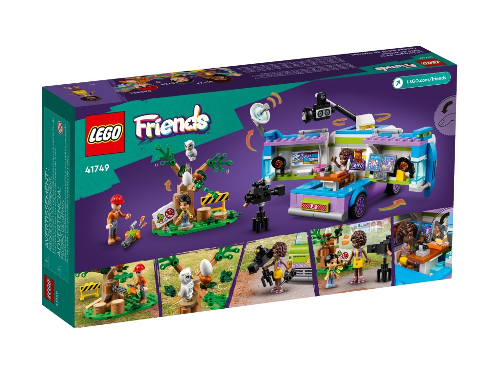 LEGO 41749 Friends Reporterska furgonetka | zklocków.pl