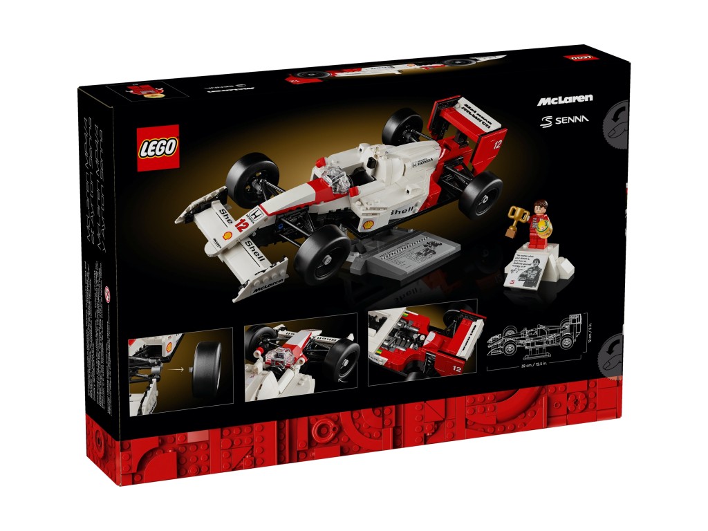 LEGO 10330 Icons McLaren MP4/4 i Ayrton Senna | zklocków.pl