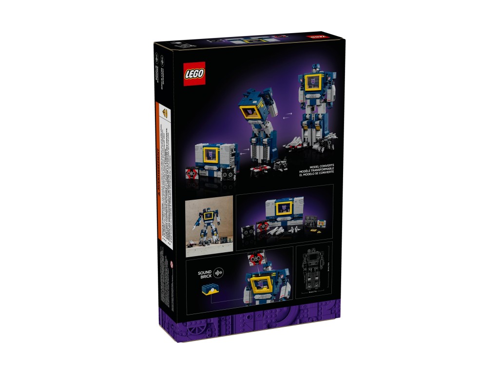 LEGO 10358 Icons Transformers: Soundwave | zklocków.pl