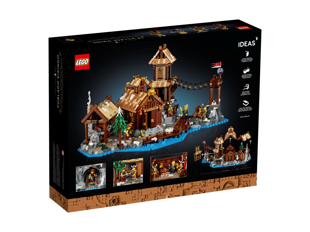 LEGO 21343 Ideas Wioska Wikingów | zklocków.pl