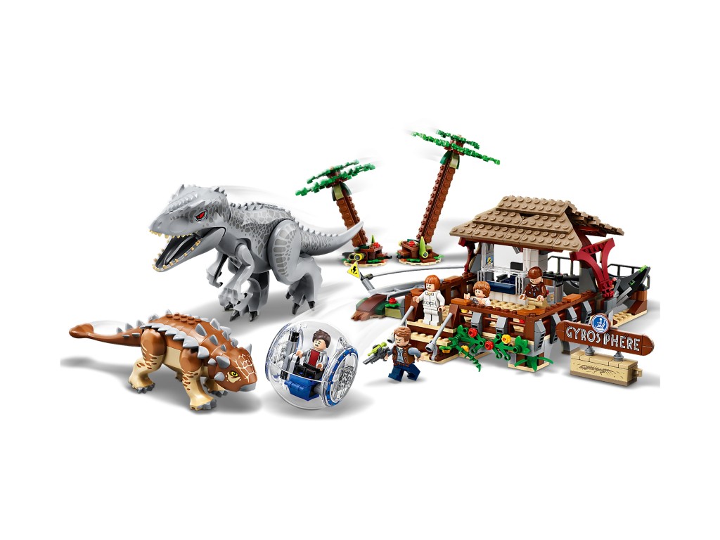 LEGO 75941 Jurassic World Indominus Rex kontra ankylozaur