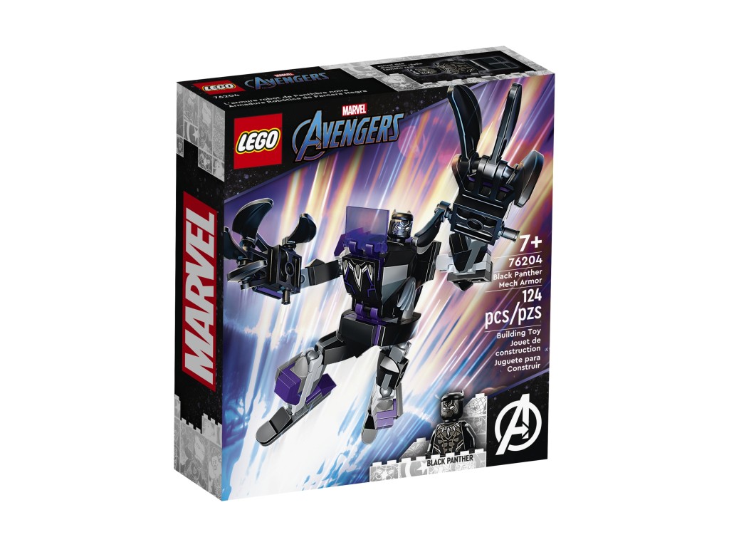 LEGO 76204 Marvel Mechaniczna zbroja Czarnej Pantery