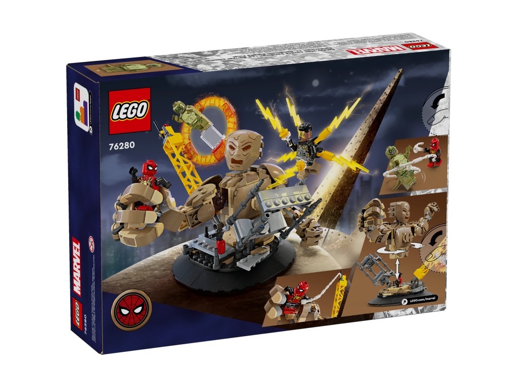 LEGO 76280 Marvel Spider-Man vs. Sandman: ostateczna bitwa
