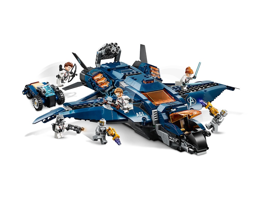LEGO 76126 Marvel Avengers Wspaniały Quinjet Avengersów