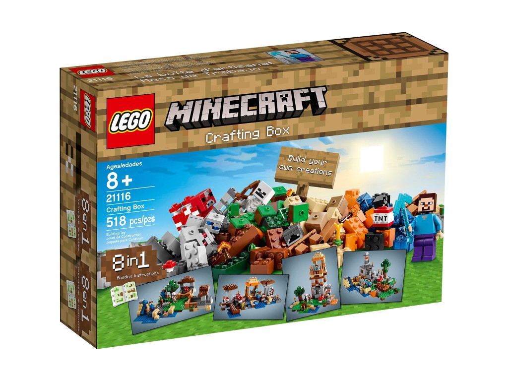 LEGO 21116 Minecraft Kreatywny warsztat | zklocków.pl