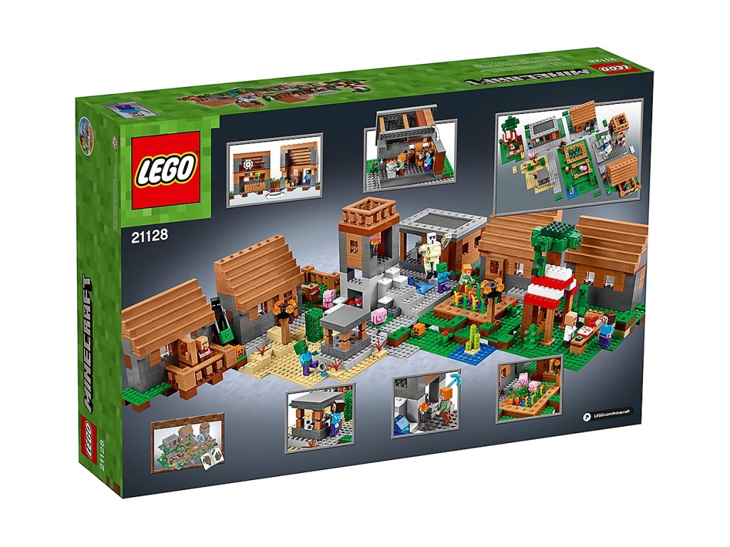 LEGO 21128 Minecraft Wioska - porównaj ceny | zklocków.pl