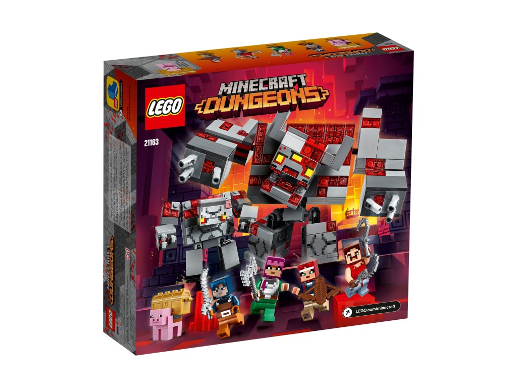 LEGO 21163 Minecraft Bitwa o czerwony kamień | zklocków.pl