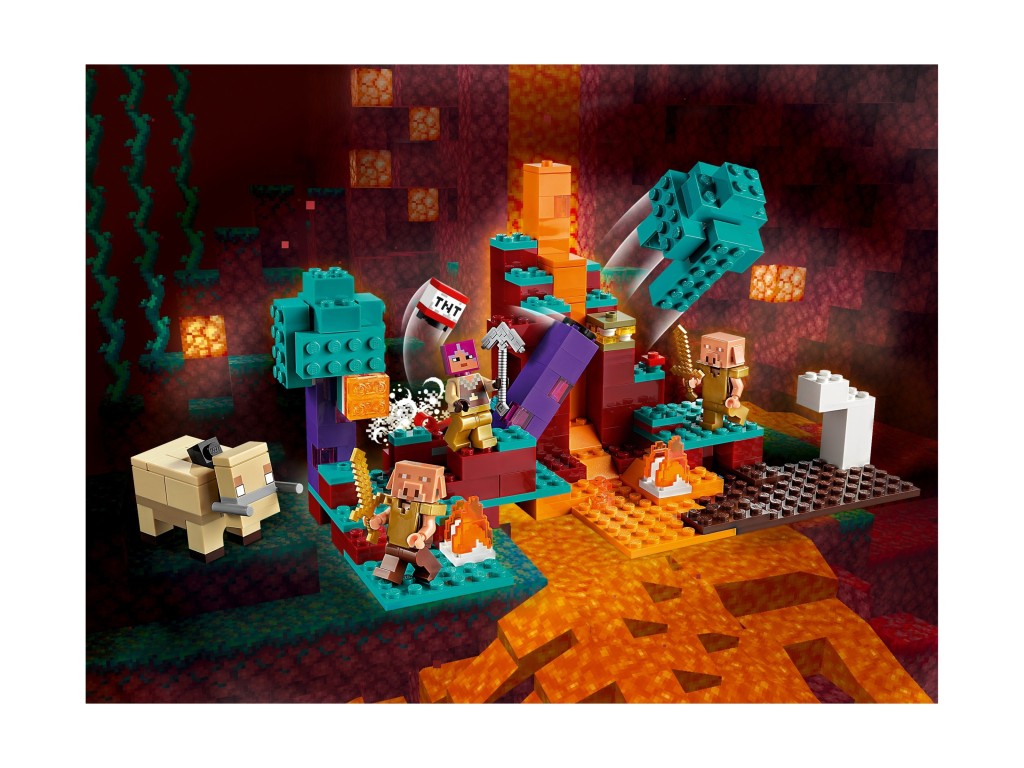 LEGO 21168 Minecraft Spaczony las | zklocków.pl