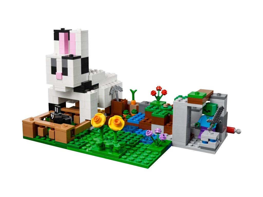 LEGO 21181 Minecraft Królicza farma | zklocków.pl