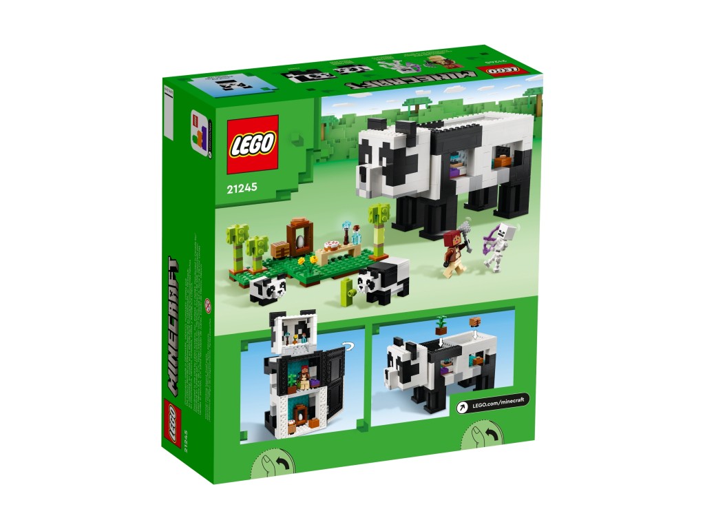LEGO 21245 Minecraft Rezerwat pandy | zklocków.pl