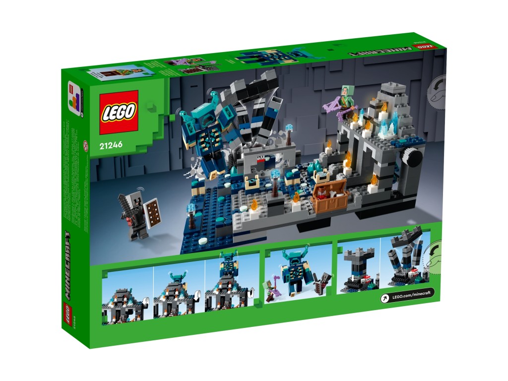 LEGO 21246 Minecraft Bitwa w mrocznej głębi | zklocków.pl