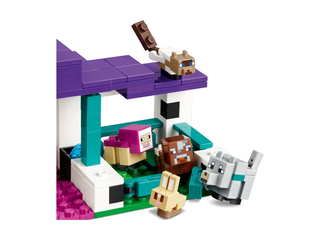 LEGO 21253 Minecraft Rezerwat zwierząt | zklocków.pl