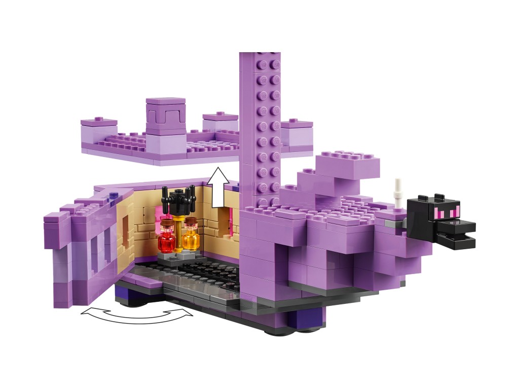 LEGO 21264 Minecraft Smok Kresu i statek Kresu | zklocków.pl