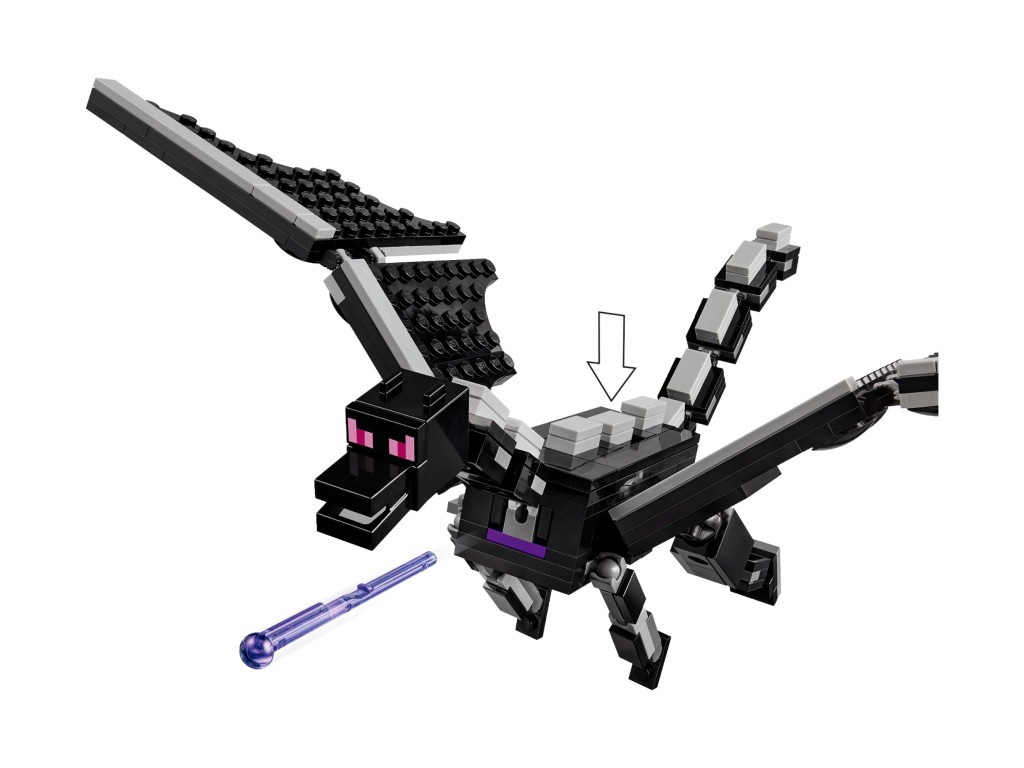 LEGO 21264 Minecraft Smok Kresu i statek Kresu | zklocków.pl