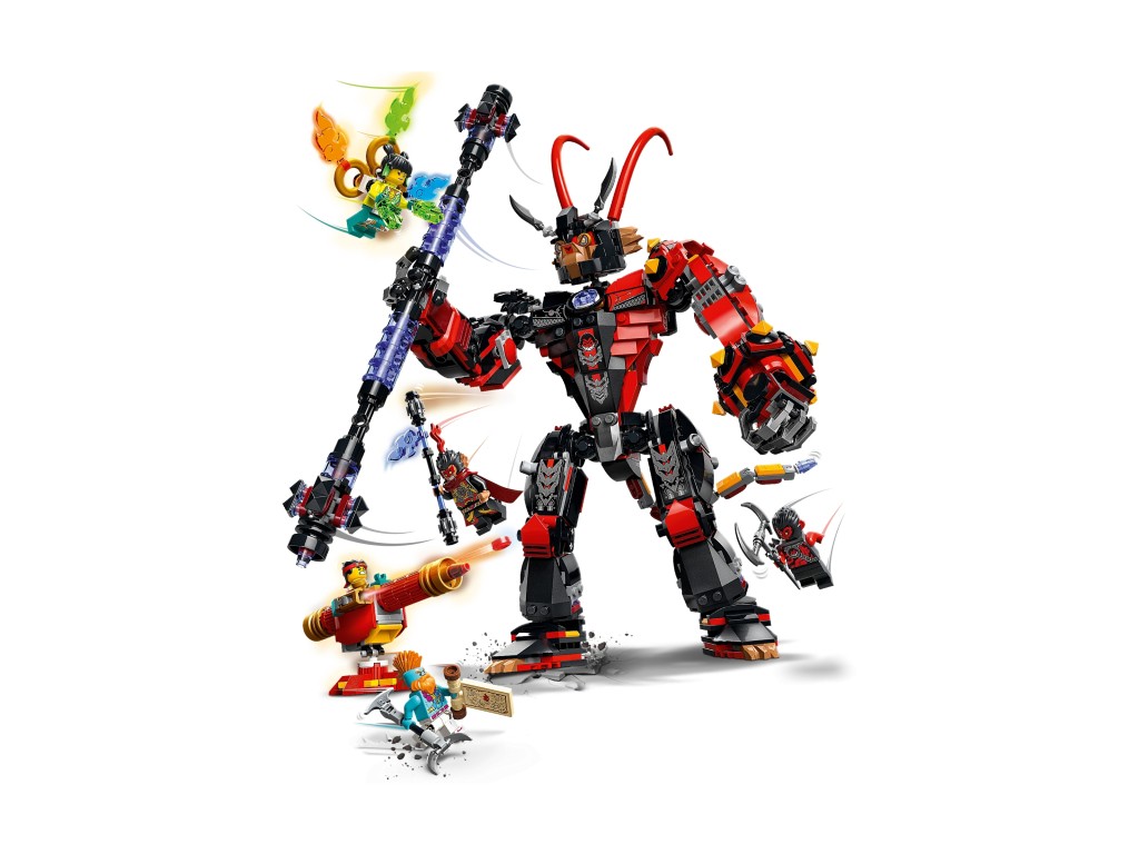 LEGO 80033 Monkie Kid Mech Evil Macaque’a | zklocków.pl