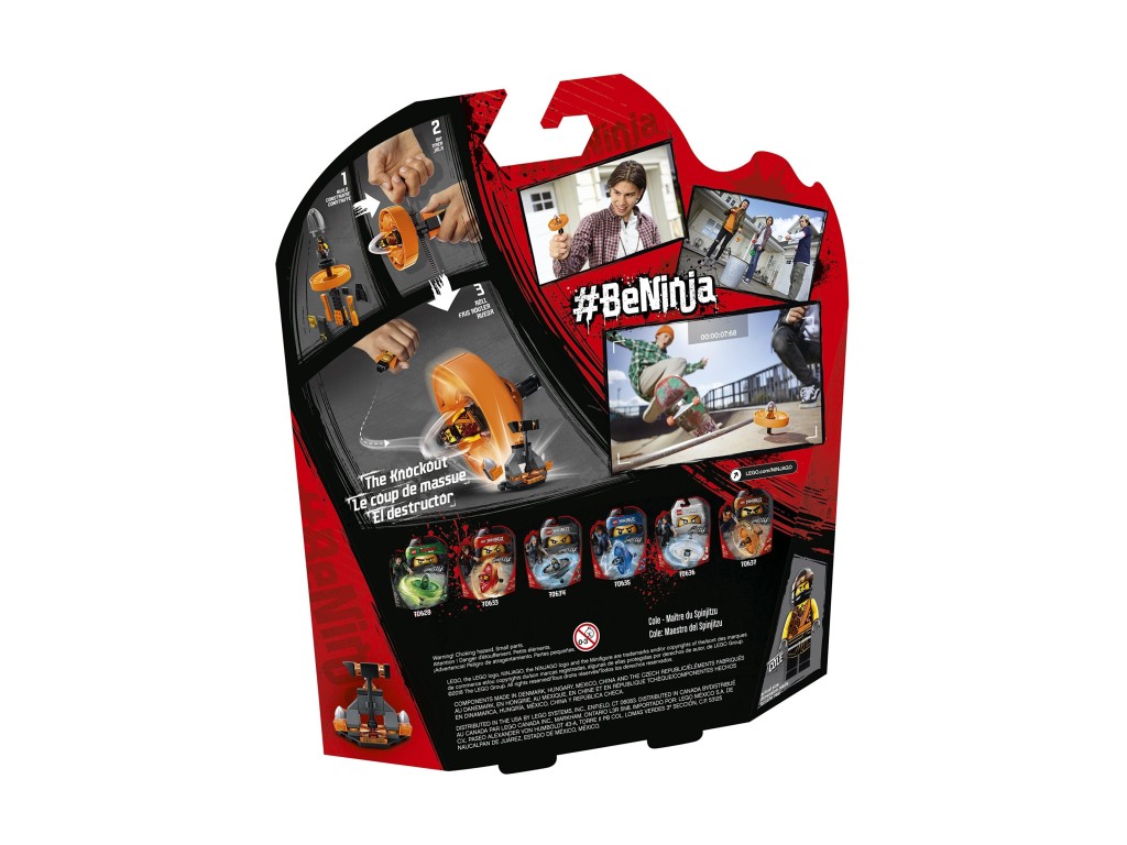 LEGO 70637 NINJAGO Cole - mistrz Spinjitzu | zklocków.pl