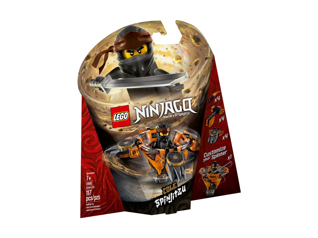 LEGO 70662 NINJAGO Spinjitzu Cole | zklocków.pl