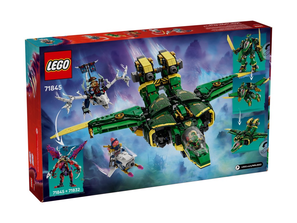 LEGO 71845 NINJAGO Odrzutowy mech Lloyda | zklocków.pl