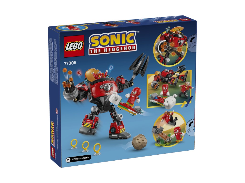 LEGO 77005 Sonic the Hedgehog Knuckles kontra Dr. Eggman w mechu Egg ...
