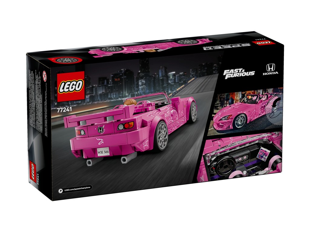 LEGO 77241 Speed Champions Honda S2000 z filmu Za szybcy, za wściekli
